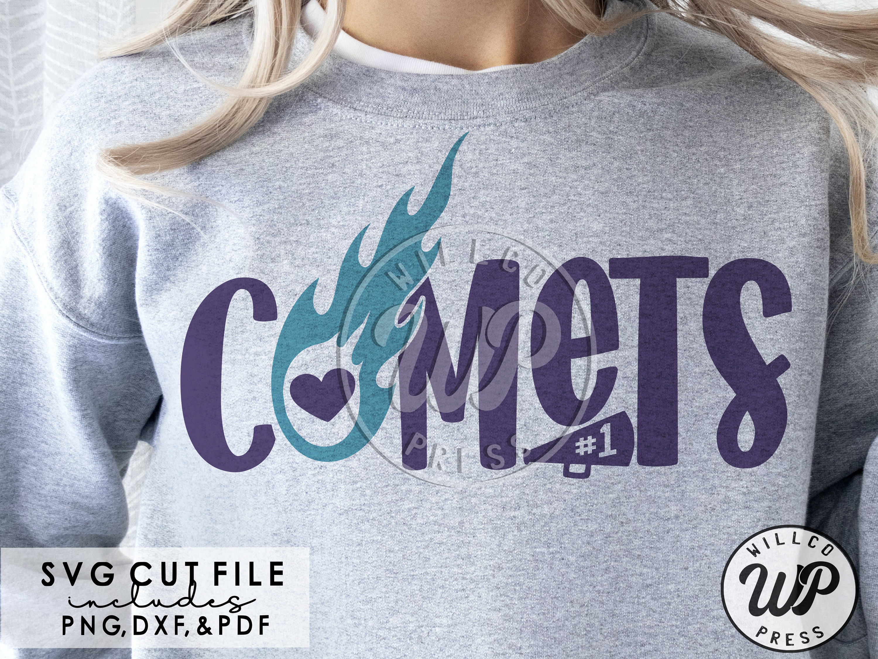 Comets Mascot Png, Comets Cheer Svg, Svg Files for Cricut, Dxf, Dtf ...