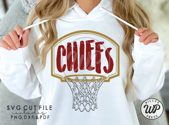 Cheifs Svg Basketball Net Png Dxf Svg Files for Cricut - Etsy