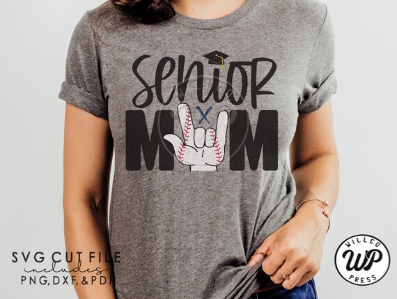 Senior Mom Svg Baseball Mom Svg Mom Svg Png Dxf Svg Files - Etsy