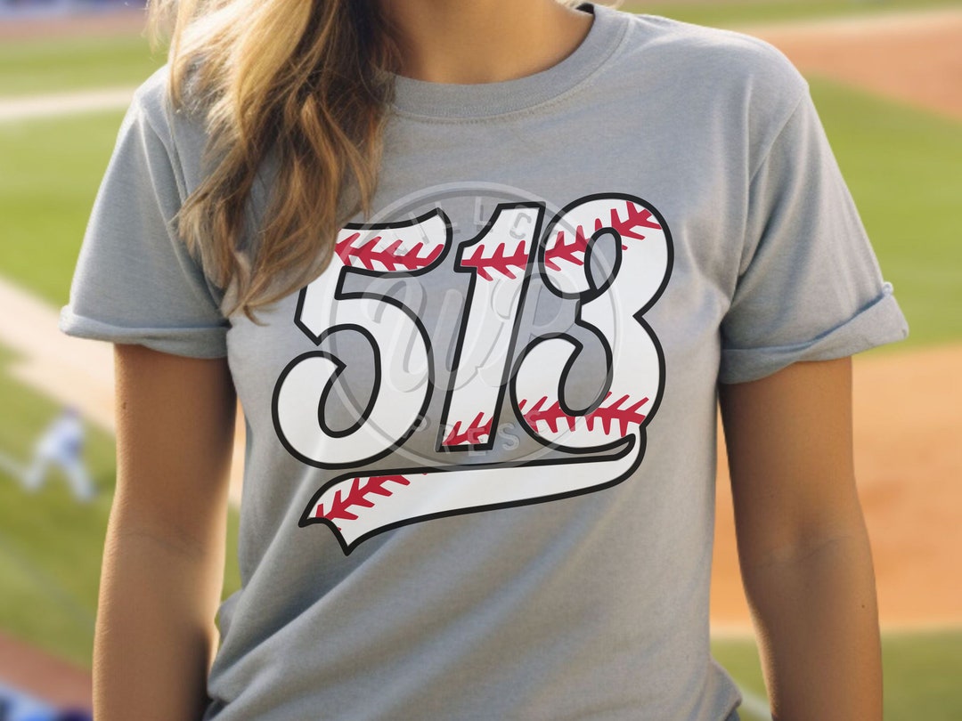 513 Baseball Png, Cincinnati Svg, Cincy Area Code, Sublimination, Dtf Printing, Heat Transfer ...