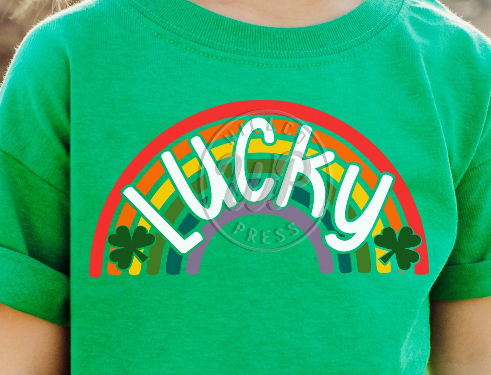 Lucky Rainbow Svg, St Patricks Day, Png, Dxf, , Svg Files for Cricut ...