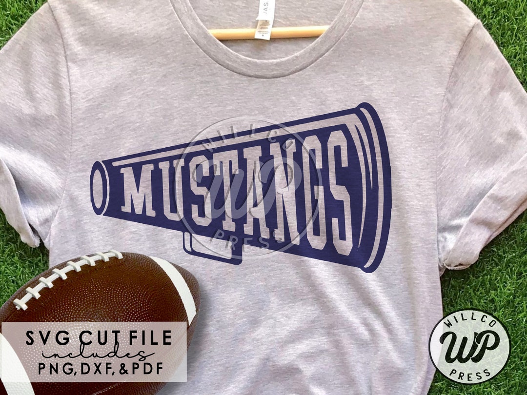 Mustangs Mascot Png, Mustangs Cheer Svg, School Sports, Digital ...