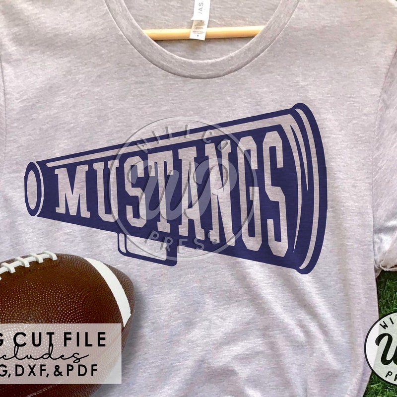 Mustang Cheer - Etsy