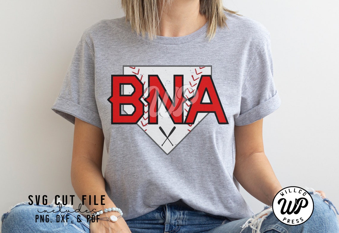 BNA Svg Nashville Baseball Svg Grunge Distressed Png - Etsy