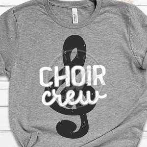 Choir Crew Svg, School Choir Svg, Png, Dxf, Svg Files for Cricut, Shirt ...