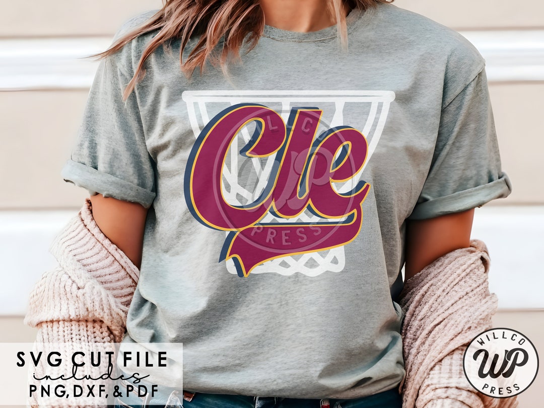 CLE Basketball Png, Cleveland Svg, Airport Code, Svg Files for Cricut ...