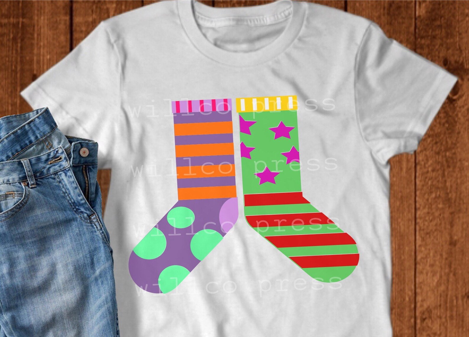 Wacky Socks Svg Crazy Socks Svg Spirit Week Svg Spirit Week | Etsy