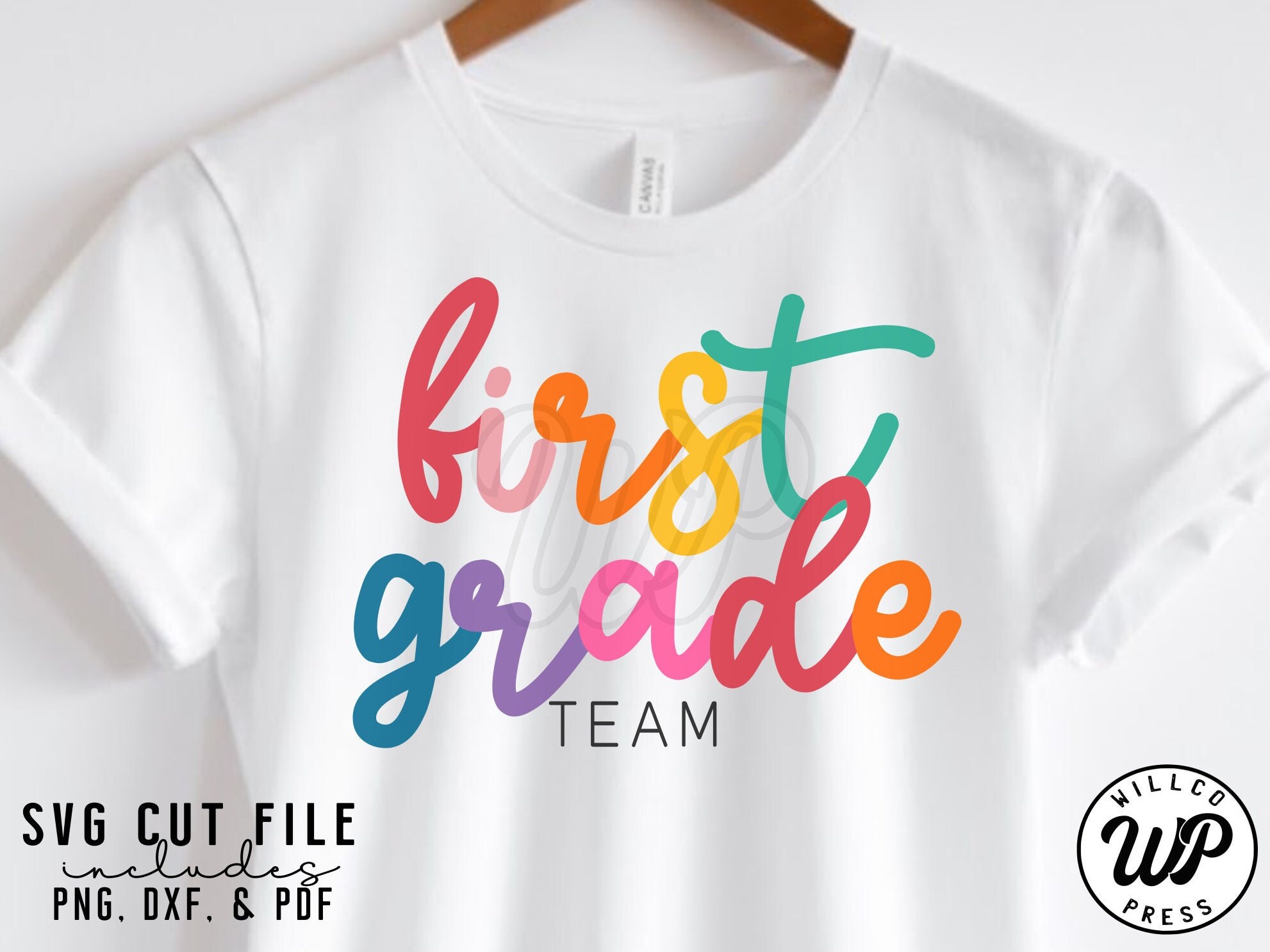 First Grade Team 1st Grade Svg Teacher Svg Png Dxf Svg - Etsy