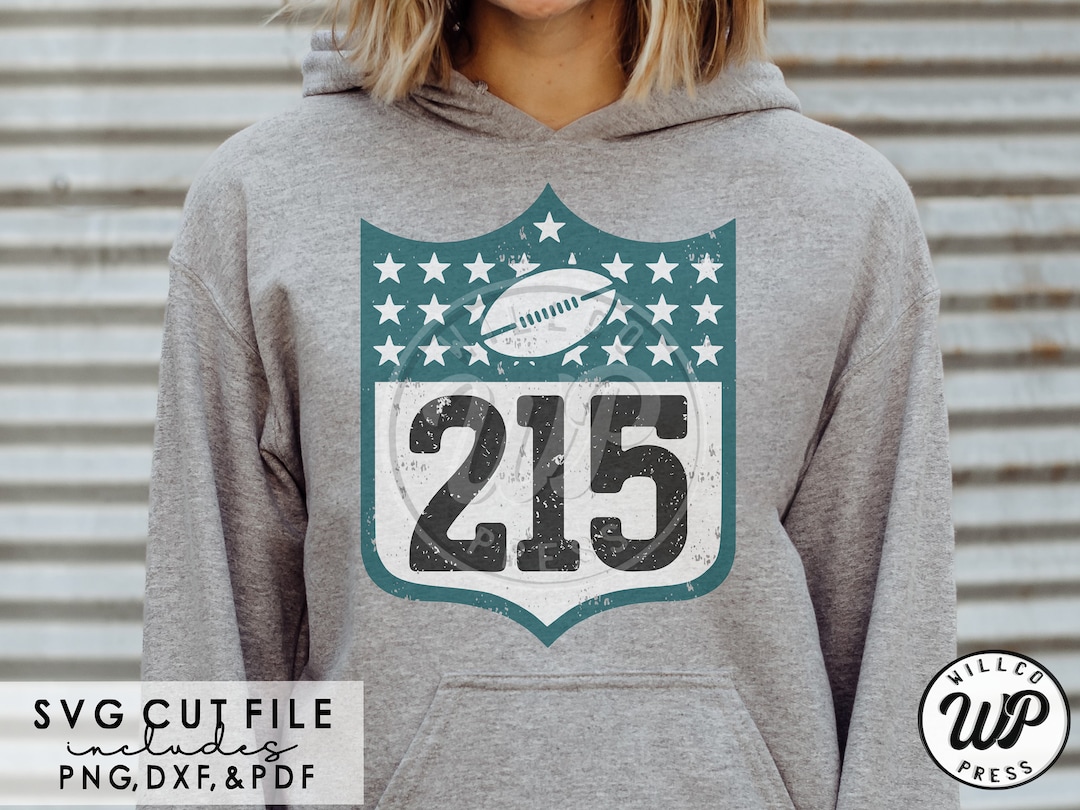 215 Football Png, Philadelphia Area Code, Svg Files for Cricut, 300 Dpi ...
