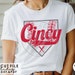 Cincy Baseball Svg, Cincinnati Svg, Png, Dxf, Svg Files for Cricut ...