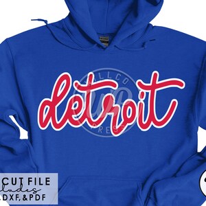 Detroit Script Svg, Detroit Svgs, Sublimination, Svg Files for Cricut ...