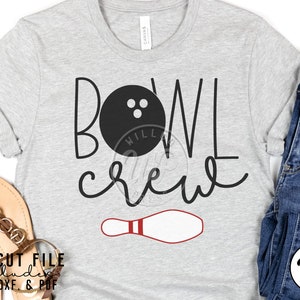 Bowl Crew Svg, Bowling Svg, Bowling Team, Png, Dxf, Svg Files for ...