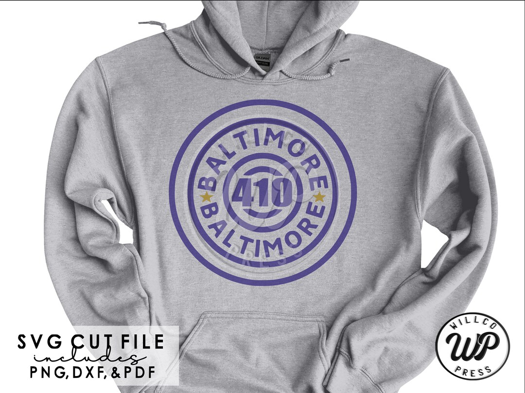 Baltimore Svg, 410 Area Code, Svg Files for Cricut, Sublimination, Dxf ...
