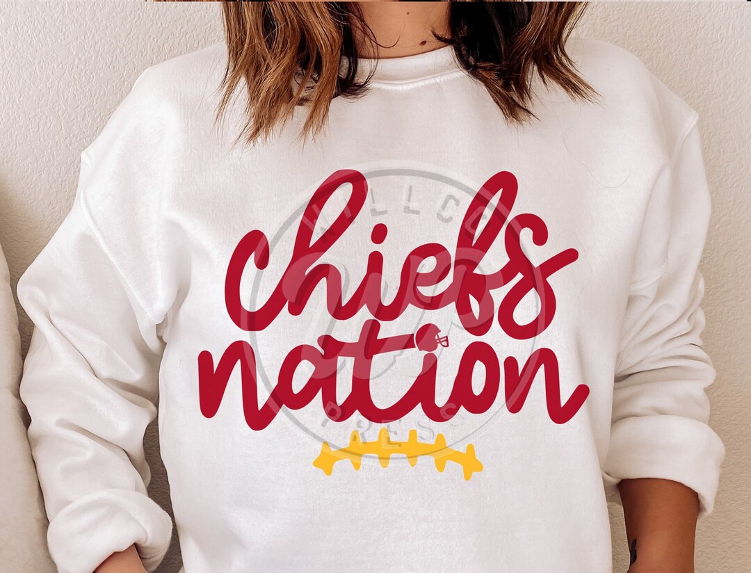 Chiefs Nation Svg, Chiefs Football, Png, Dxf, Svg Files for Cricut ...