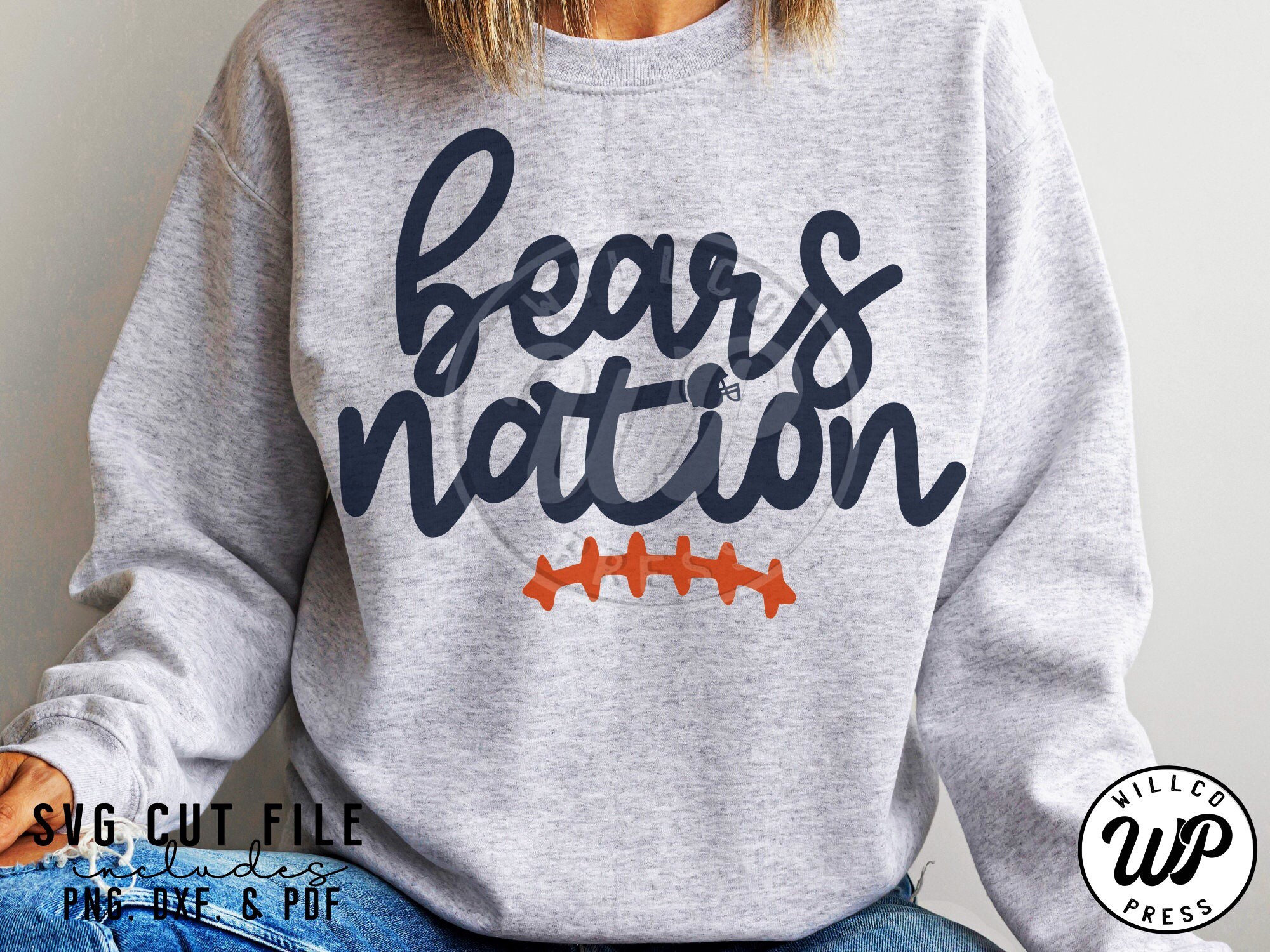 Bears Nation Svg Bears Football Png Dxf Svg Files for - Etsy