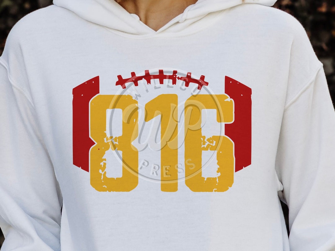 816 Football Svg, Kansas City Area Code, Digitial Download, Transparent ...