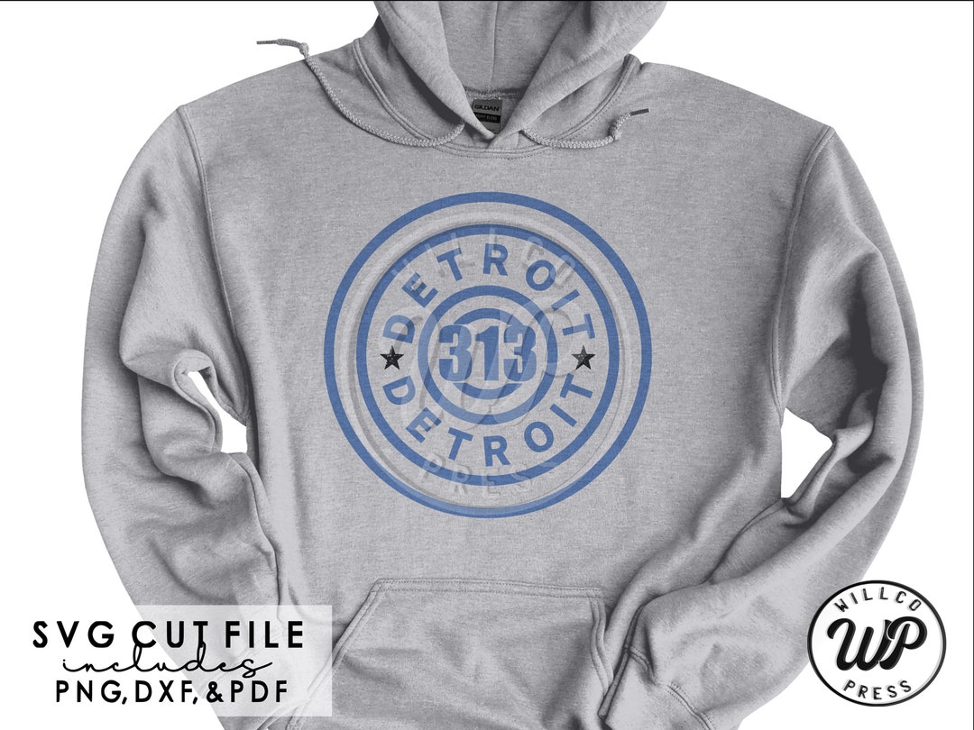 Detroit Svg, 313 Area Code, Svg Files for Cricut, Sublimination, Dxf ...