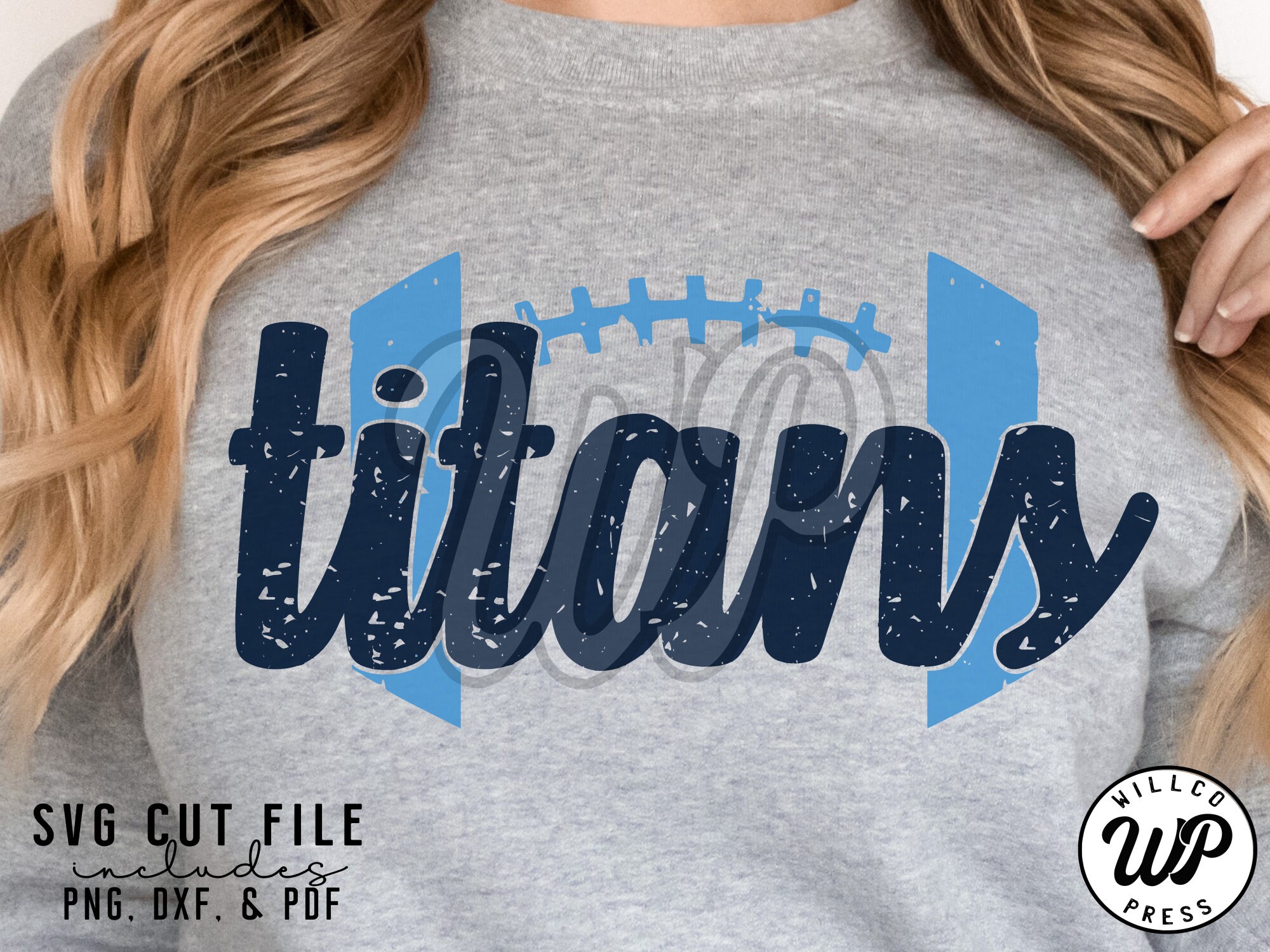 Titans Football SVG Files for Cricut Grunge Distressed Png - Etsy