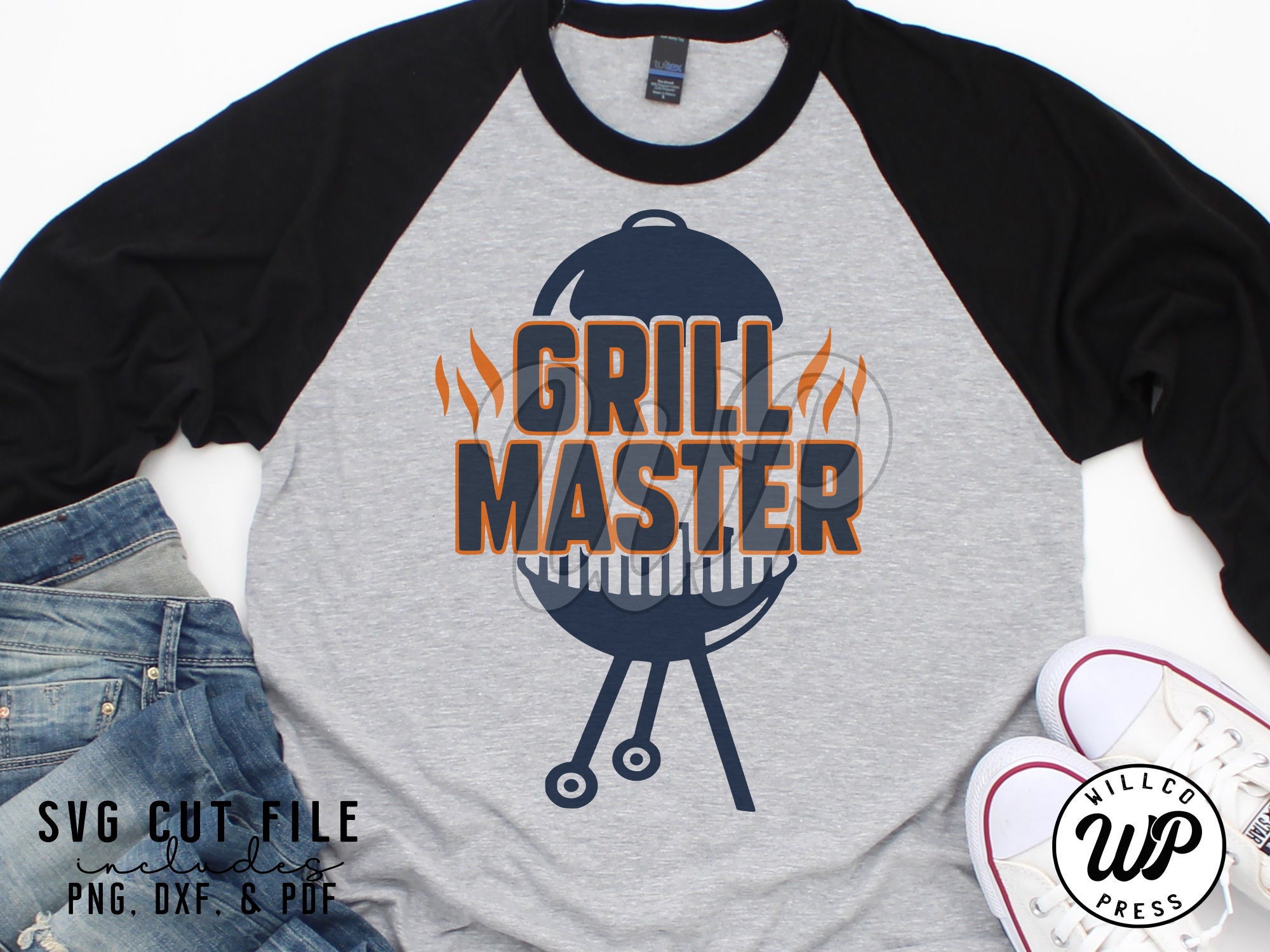 Grill Master Dad Fathers Day Svg Png Dxf Svg Files for - Etsy