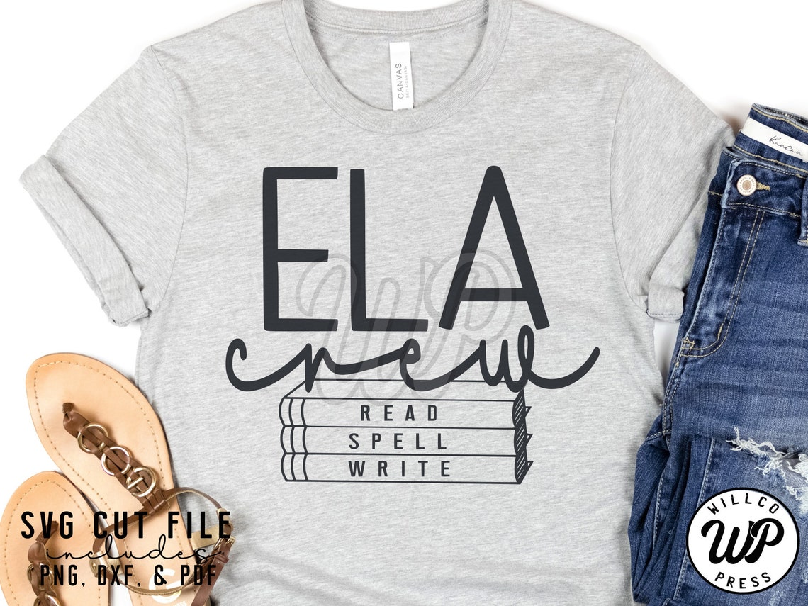 ELA Squad Svg English Teacher Teacher Shirt Svgs Png Dxf - Etsy
