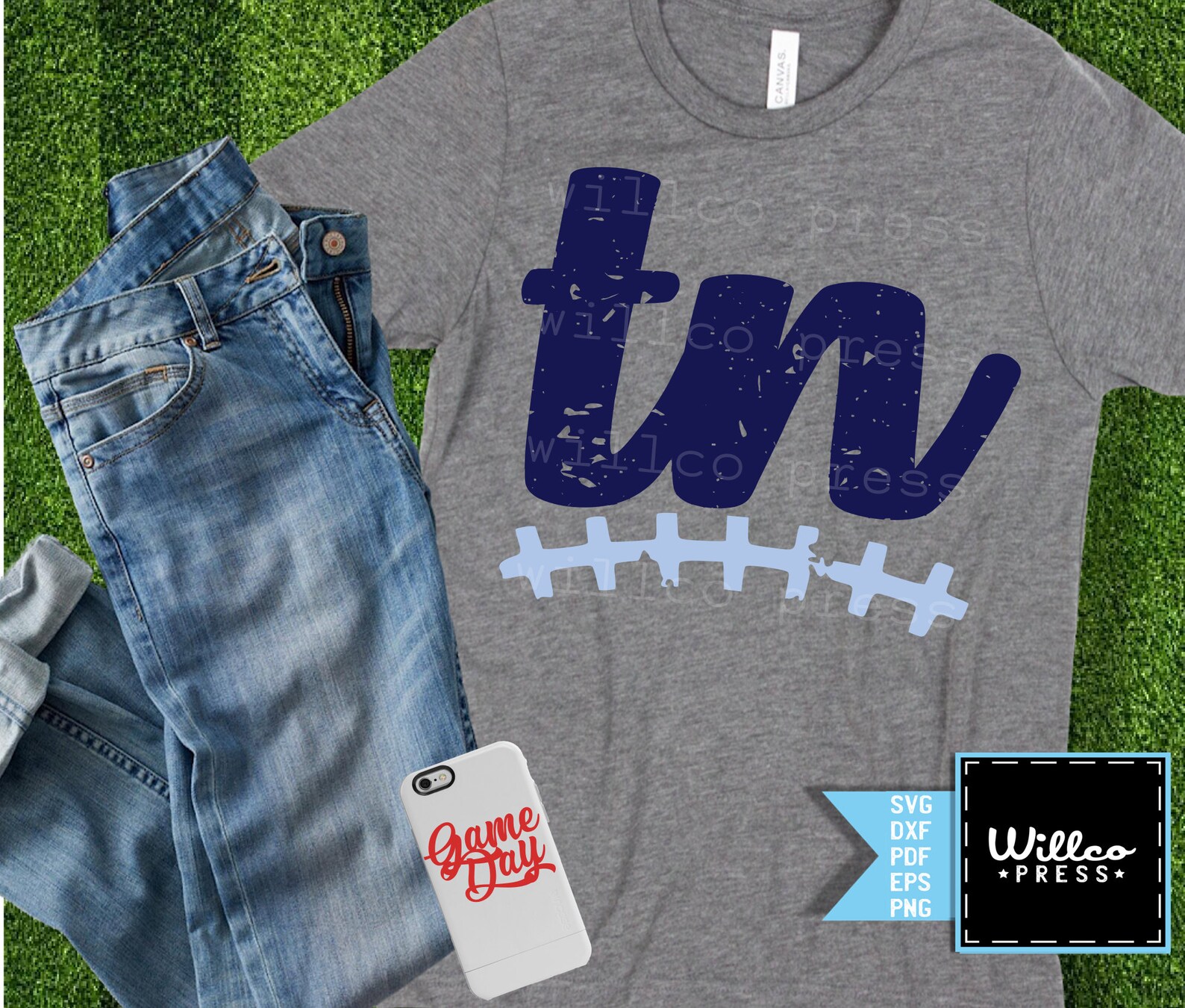 Tennessee Football Svg Tennessee Svg Football Svg Grunge | Etsy