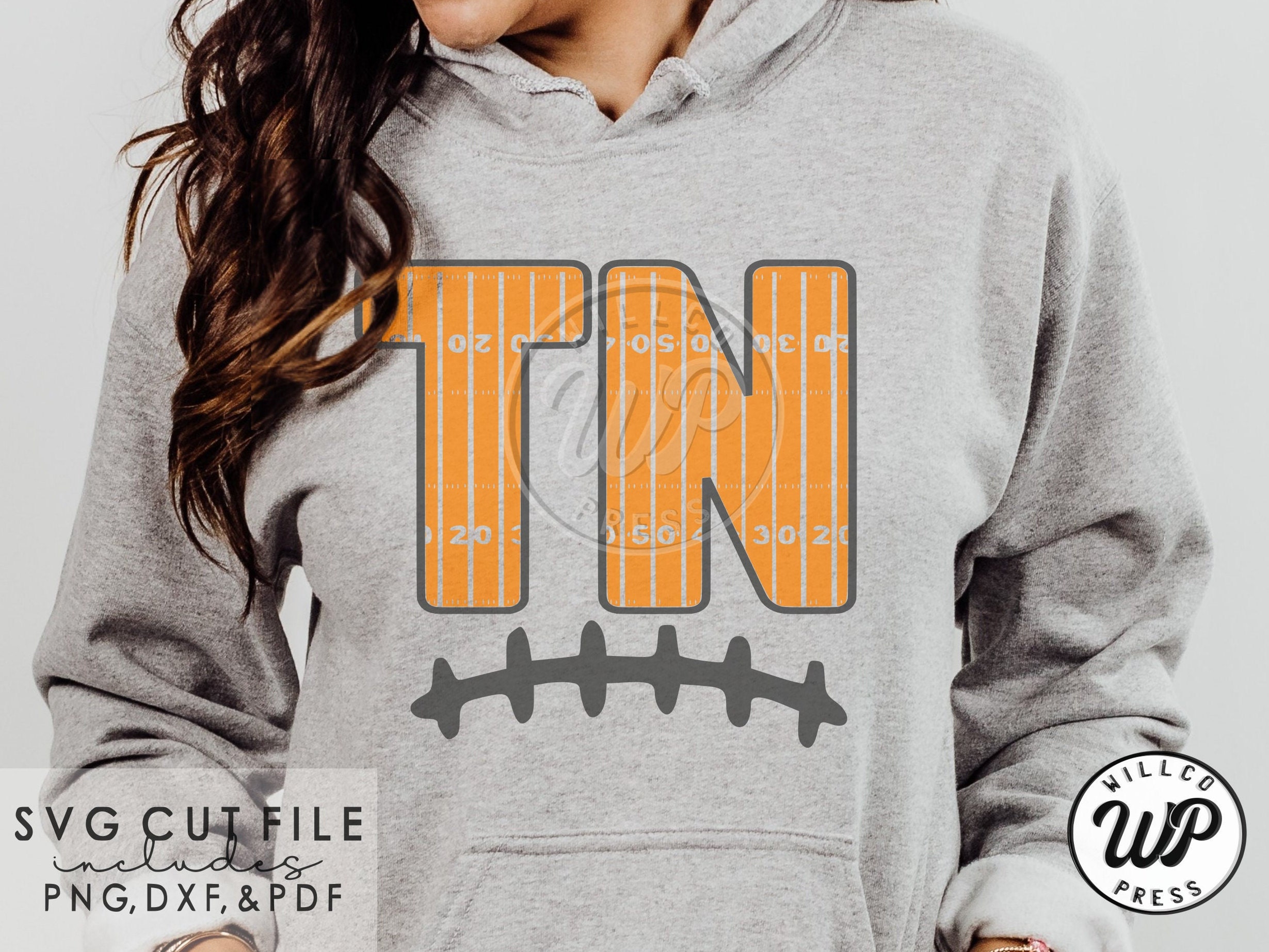 TN Football Svg Tennessee Football Svg Png Dxf Svg Files - Etsy
