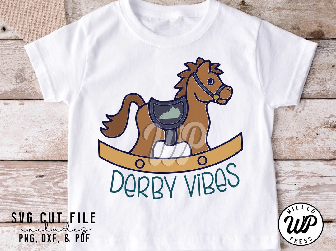 Derby Vibes Svg Kentucky Derby Png Dxf Svg Files for - Etsy