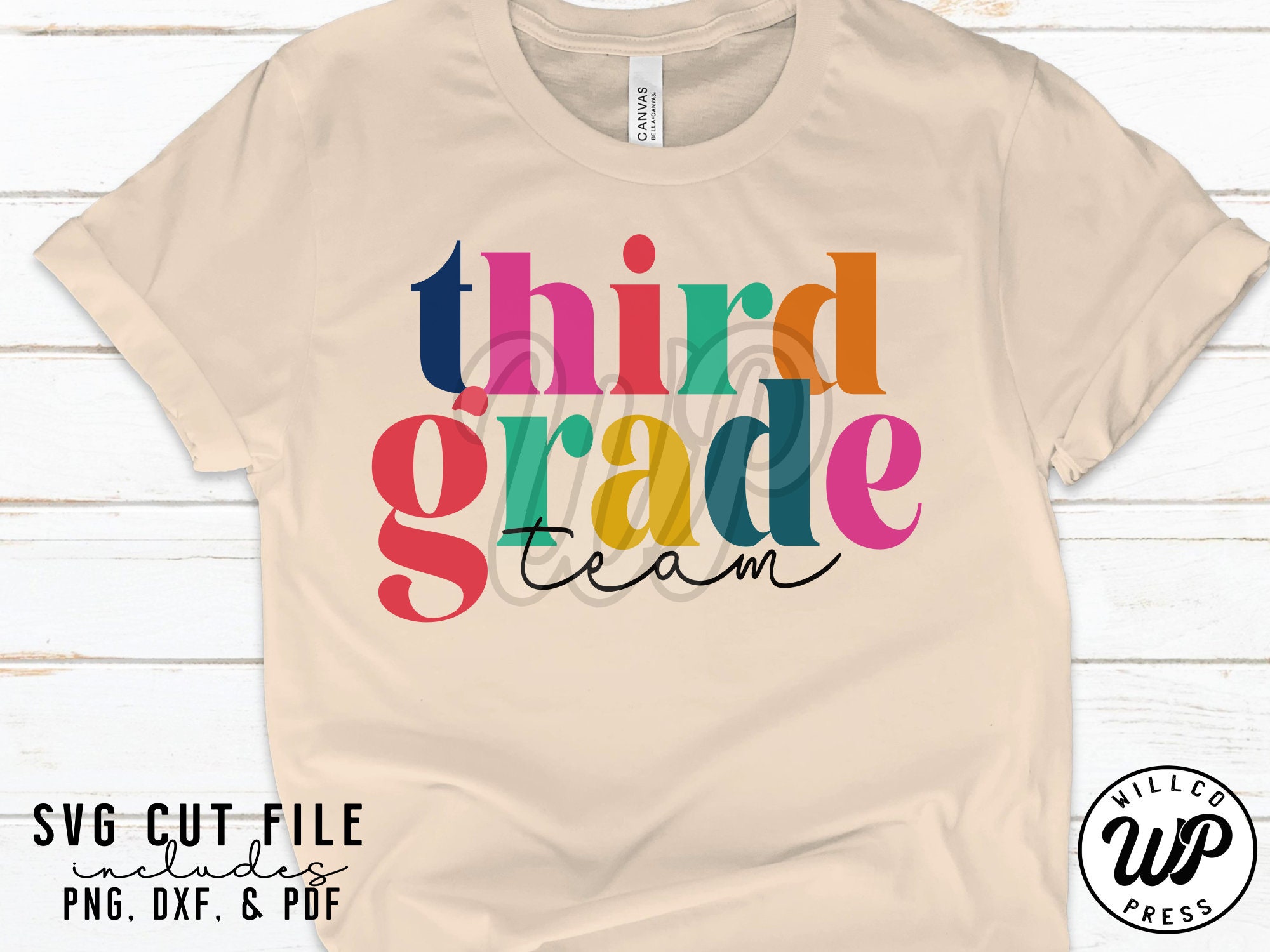 Teacher Team Svg Third Grade Svg Teacher Svg School Svg - Etsy
