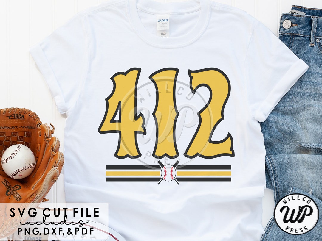 412 Baseball Png, Pittsburgh Svg, 300 Dpi Clipart, Area Code Shirts ...