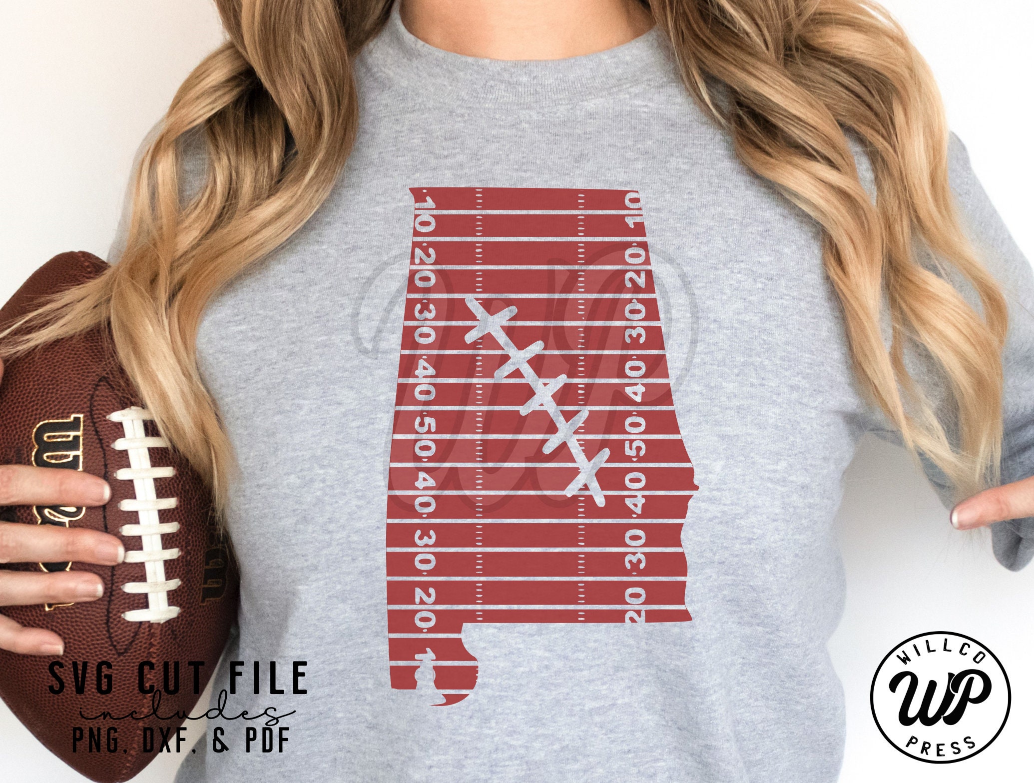 Alabama Football SVG Files for Cricut State Outline Vinyl - Etsy
