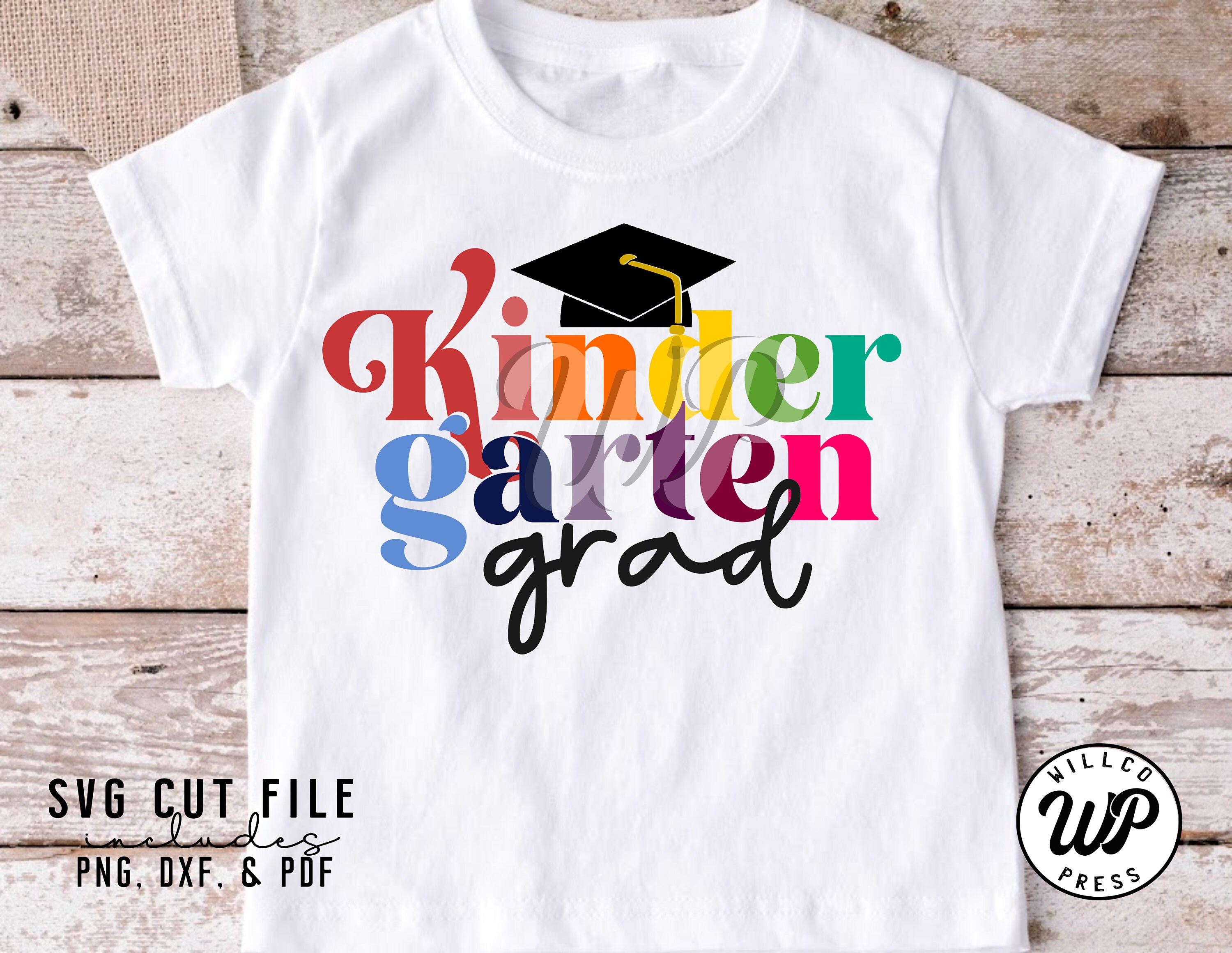 Kindergarten Grad Svg End of Year Svg Last Day of School - Etsy