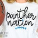 Panther Nation Svg Panthers Football Png Dxf Svg Files for - Etsy
