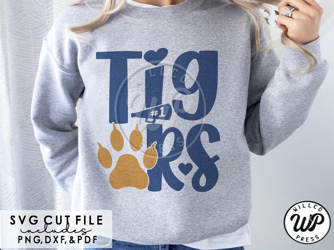 Tigers Png Clipart, Tigers Svg, Sublimination, Svg Files for Cricut ...
