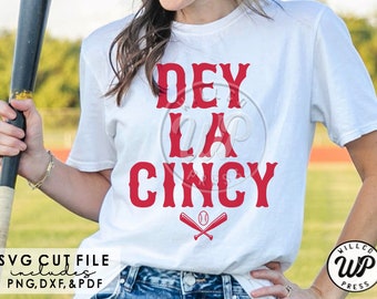 Cincy Baseball, Cincinnati Svg, Png Clipart, Dxf, Svg Files for Cricut ...