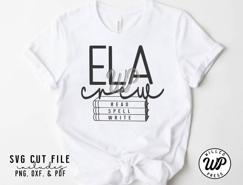 ELA Squad Svg English Teacher Teacher Shirt Svgs Png Dxf - Etsy
