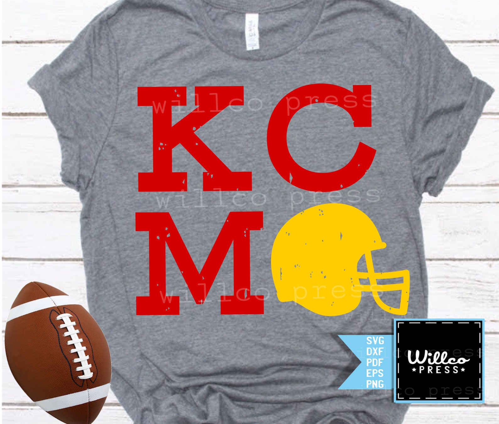 Kansas City Football Svg KCMO Svg Grunge Dxf Png Svg | Etsy