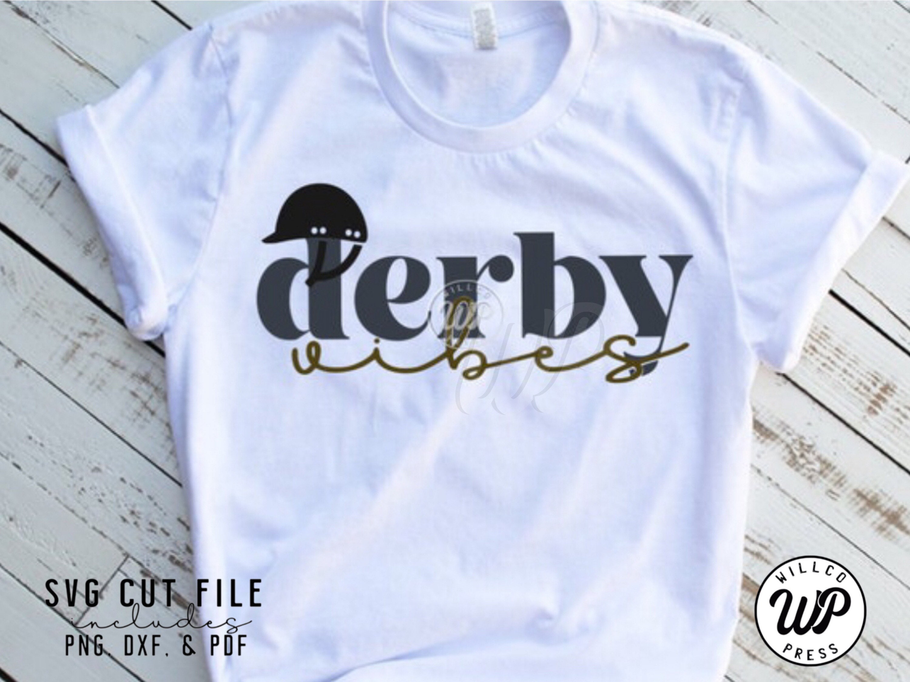 Derby Vibes Svg, Derby Printable, Png, Dxf, Cricut Cut File, Instant ...
