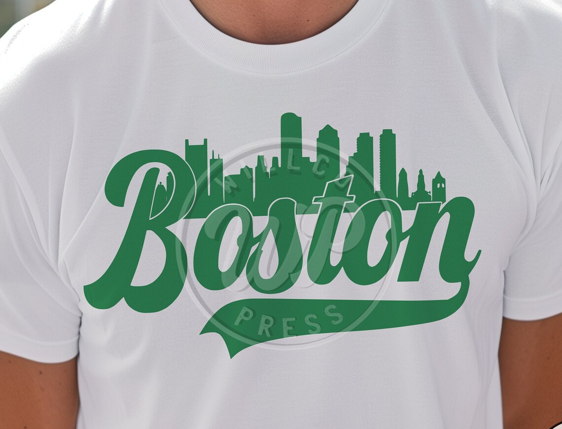 Boston Skyline Png, Boston Png, Svg Files for Cricut, Sublimination ...