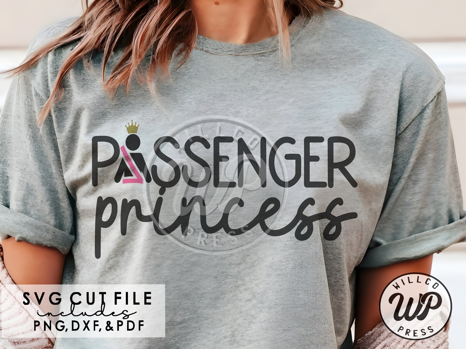 Passenger Princess Png, Funny Girlfriend Svg, Clipart, Dtf Image, Svg ...