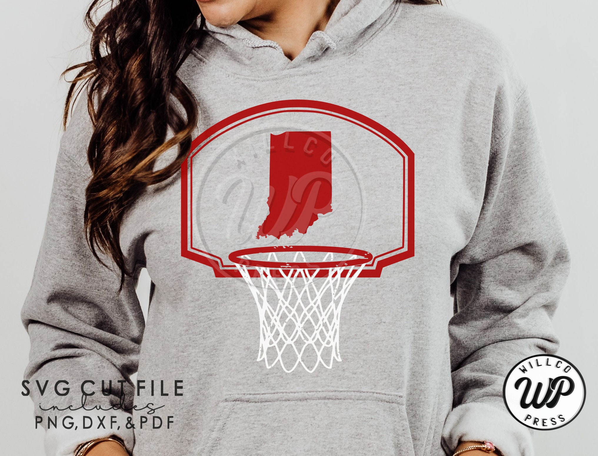 Indiana Hoops Svg, Basketball, Png, Dxf, Grunge Distressed, Vinyl Cut ...