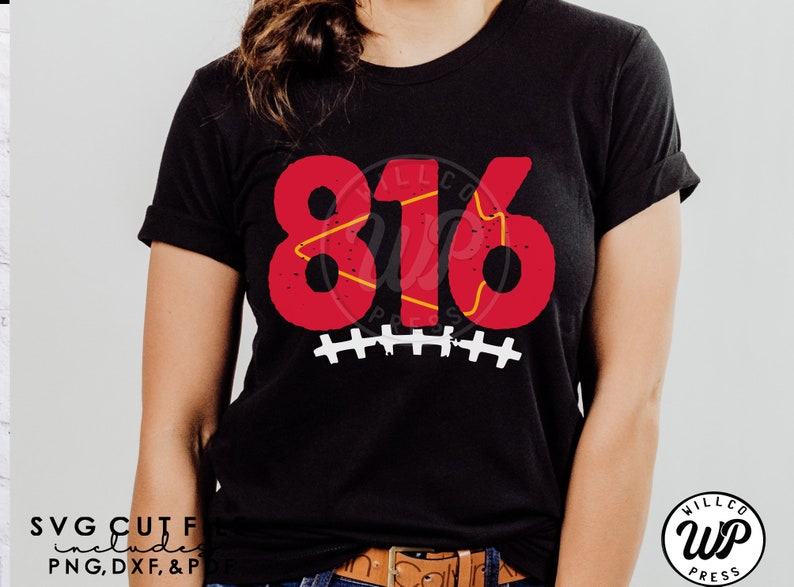 816 Football Svg Kansas City Svg Grunge Distressed Png - Etsy