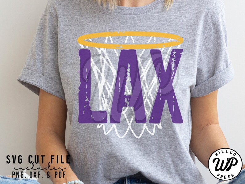 LAX Basketball Svg Los Angeles Svg Grunge Distressed Png - Etsy