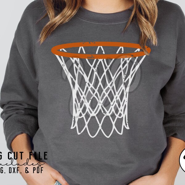 Basketball Net Svg - Etsy