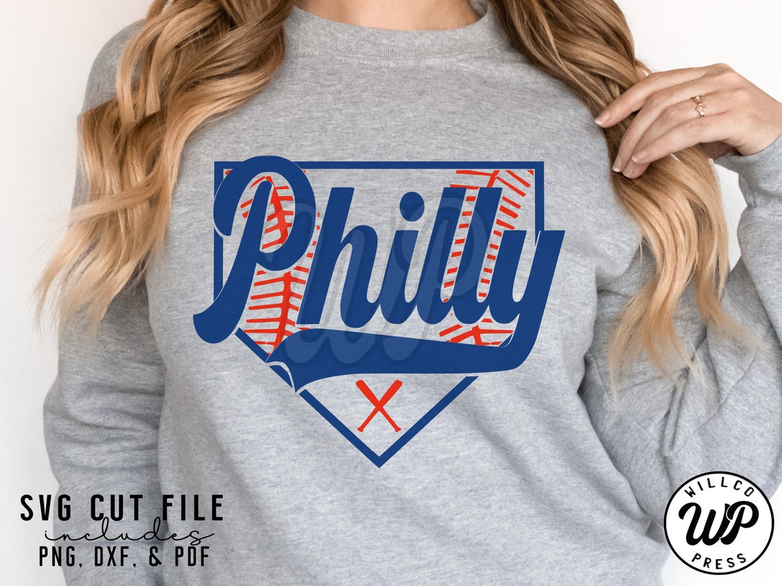 Philly Baseball Svg, Philadelphia Svg, Png, Dxf, Svg Files for Cricut ...