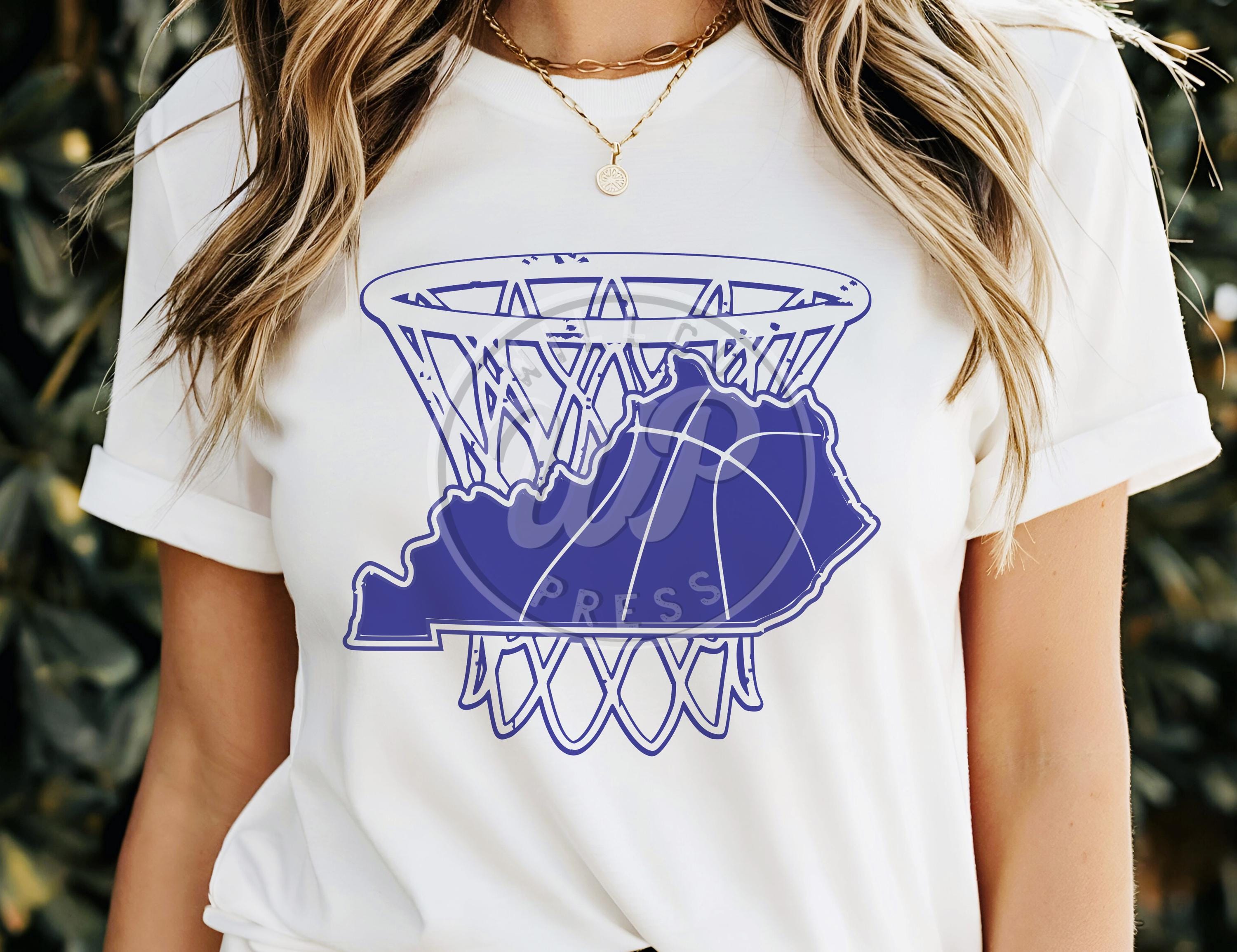 Kentucky Svg, KY Basketball, Grunge Net, Distressed, Png, Dxf, Svg ...