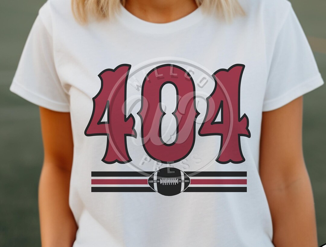 404 Football Png, Atlanta Svg, 300 Dpi Clipart, Georgia Area Code, Dtf ...