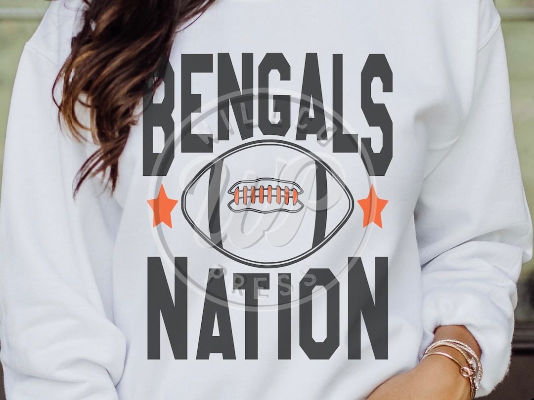 Bengals Nation Svg, Bengals Football, School Team Mascots, Png, Dxf ...
