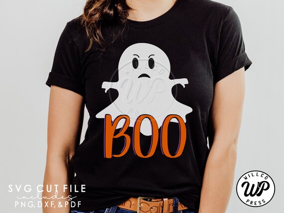 Boo Ghost Svg Halloween Svg Ghost Svg Halloween Clipart - Etsy