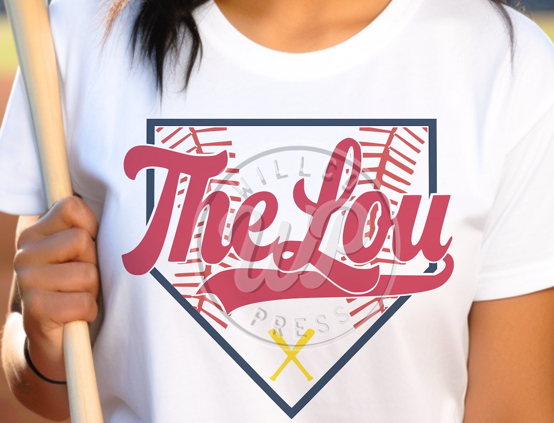 The Lou Baseball, St. Louis Svg, Png, Dxf, Svg Files for Cricut ...
