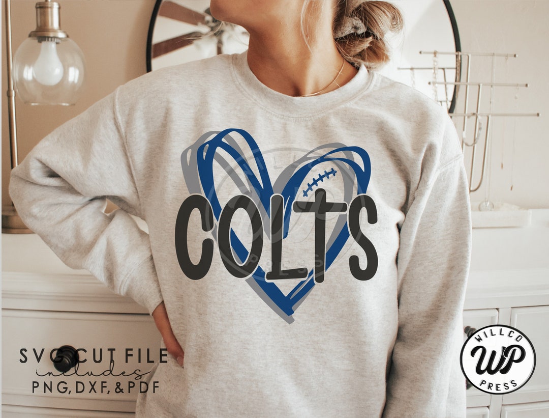Colts Svg, Football Svg, Png, Dxf, Svg Files for Cricut, Vinyl Cut File ...